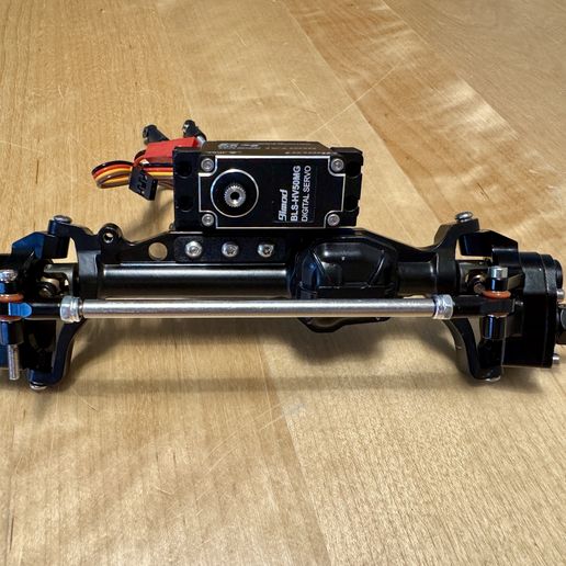 STL file Servo on Axle SOA Adapter for Axial AR45 👽 ・Model to download ...