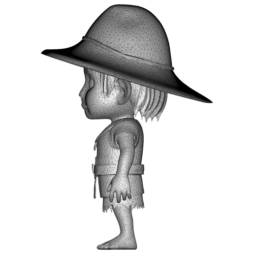 Free 3D file Adventure Scout Chibi Character 🦸 ・Object to download and ...