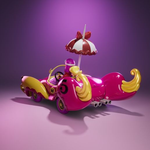 👾 Compact Pussycat - Penelope Pitstop - The Wacky Races・ 3D File for 3D ...