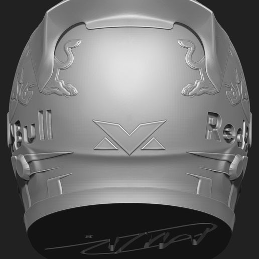 🪖 MAX VERSTAPPEN HELMET・ STL File for 3D printing・Cults