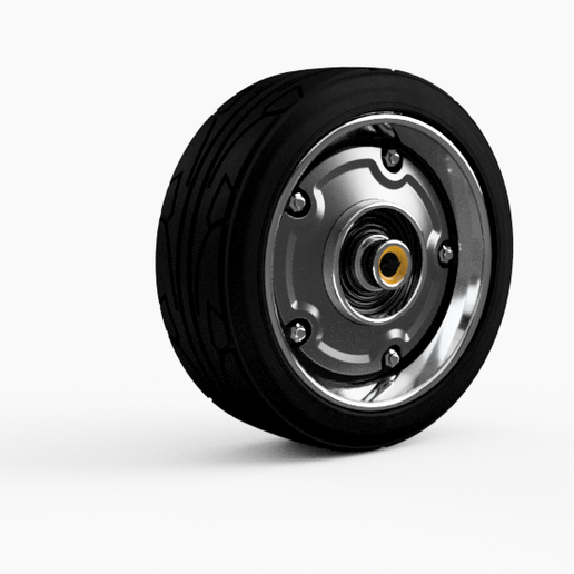 🛞 DELMO SPEED WHEEL SET FOR 1/24 MODEL KIT.・ STL File for 3D printing・Cults