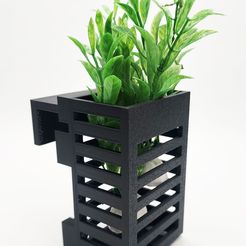 🪸 Slotted Tall Standing Frag Rack・ STL File for 3D printing・Cults