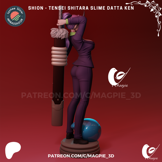 🗿 Shion - Tensei Shitara Slime Datta Ken | Got Reincarnated as a Slime - FullSet・ STL File for ...
