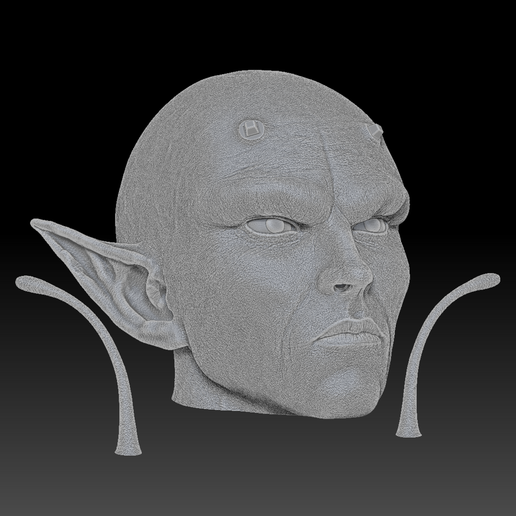 👤 Realistic Piccolo Bust - Dragon Ball Z 3D Printable Design・Free 3D ...