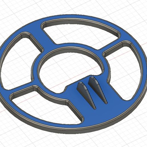 STL file DIY 30cm (12 inches) Search Coil Housing, Whites 300 DFX,MTX 🔎 ...