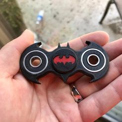 3D printed Batman spinner caps・Cults