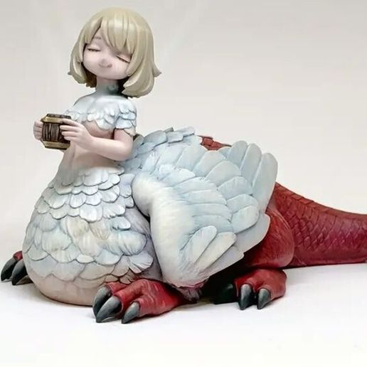 🐉 Falin Chimera -Delicious in the Dungeon- Anime・ STL File for 3D ...