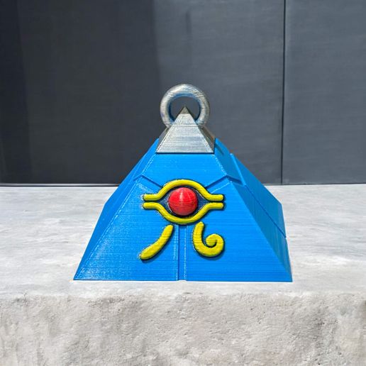 🎬 Pyramid of Light (Yu-Gi-Oh!) – 3D Print Model・3D Print with the FDM 3D printer・Cults