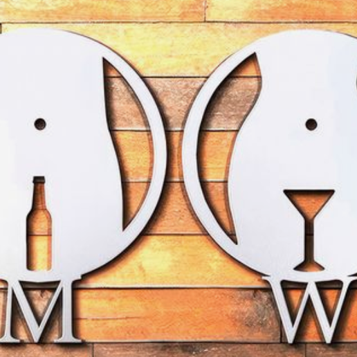 STL file bathroom sign/letrero de baño 👩 ・3D print model to download・Cults