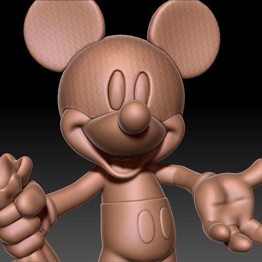 🐁 Mickey Mouse・Free STL File for ・Cults