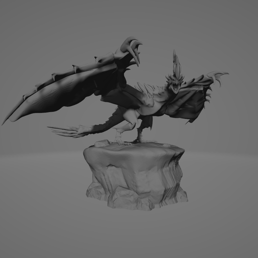 Archivo STL MONSTER HUNTER ASTALOS FIGURE 👹 (OBJ)・Plan para descargar y ...