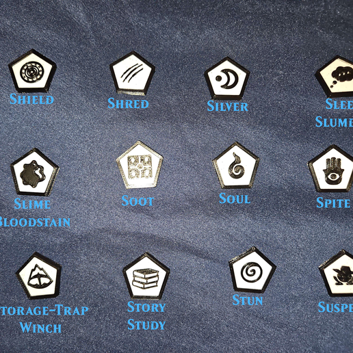 ⬆️ MtG Counters, Tokens, and Markers Complete (Current up to Spider-Man ...