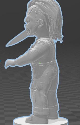 🎬 Chucky・ STL File for 3D printing・Cults