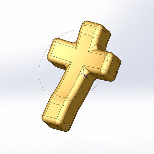 Worry cross・Free 3D File for ・Cults