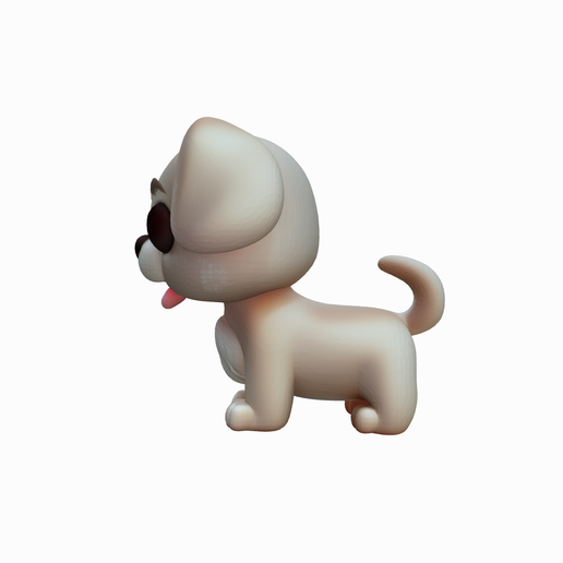 STL file small dog 🤏 ・3D printer model to download・Cults