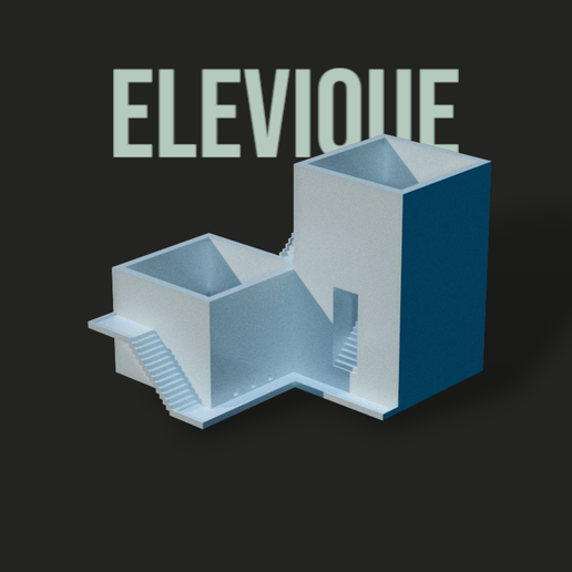 🪴 Elevique - Pot・ STL File for 3D printing・Cults