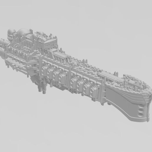 🚀 Imperial Cruiser・ STL File for 3D printing・Cults