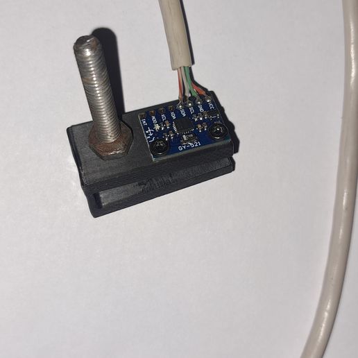 🔌 Ender 3 Accelerometer Mount・Free STL File for 3D printing・Cults