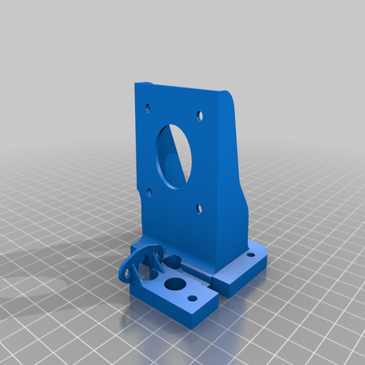 Free 3D file CR-10S Pro mount for E3D Titan Aero v0.2・Template to download and 3D print・Cults