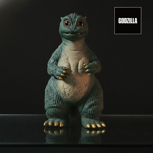 🇯🇵 minilla heisei・ 3D File for 3D printing・Cults