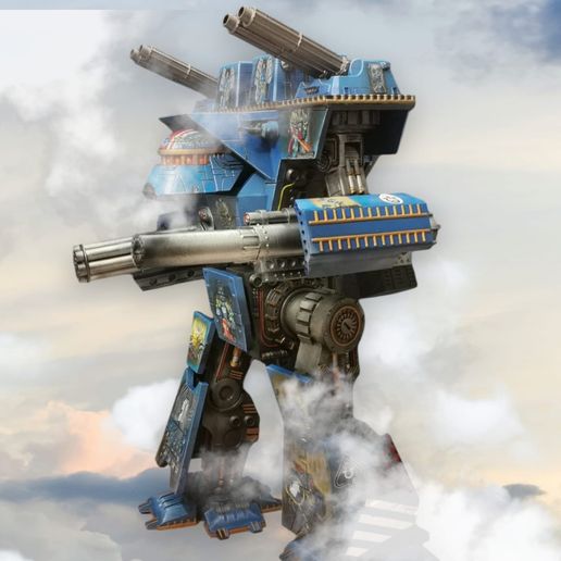 🎲 Tribune-class War Behemoth・Free STL File for 3D printing・Cults