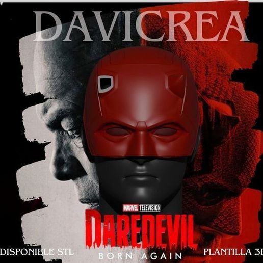 STL file Daredevil clow (Bonr again) vr1 Matt Murdock 👾 ・3D printer ...