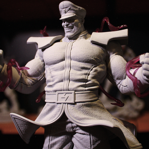 🦬 M. Bison - Street Fighter・ 3D File for 3D printing・Cults
