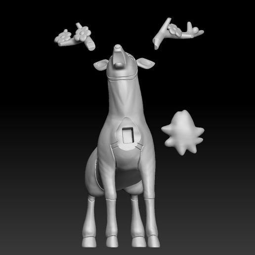 🐉 Pokemon Deerling Sawsbuck Spring・ STL File for 3D printing・Cults