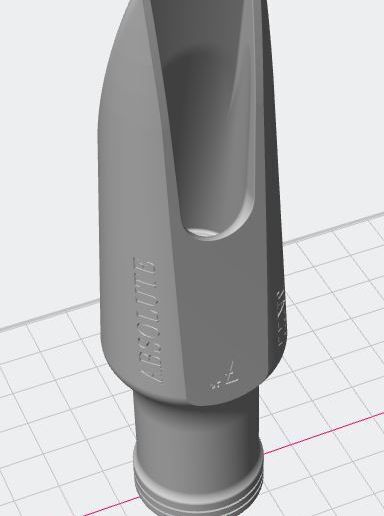 STL file Jazz series baritone sax mp 🎵 ・3D printable design to download ...