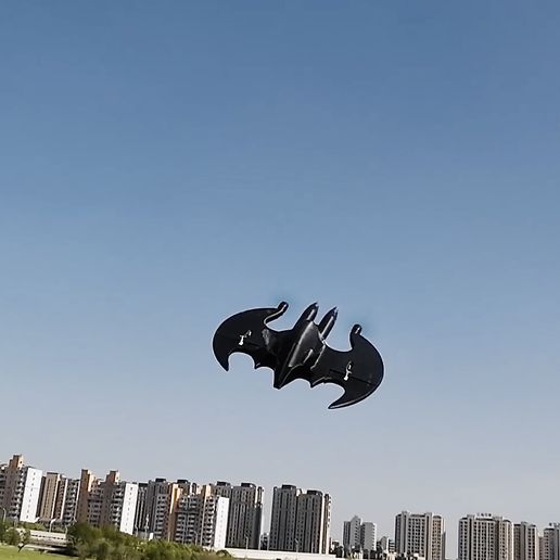 🪶 RC BatWing Twin-Engine Flying Wing・ 3MF File for 3D printing・Cults