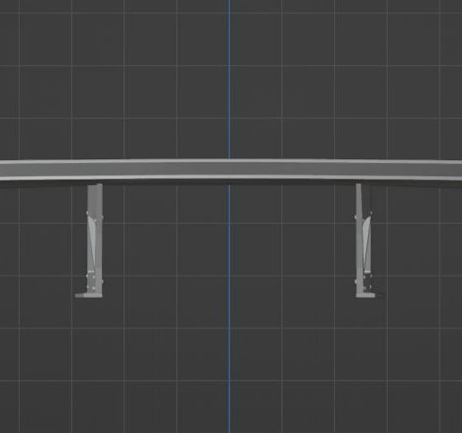 🎚️ Split Level Spoiler・ STL File for 3D printing・Cults