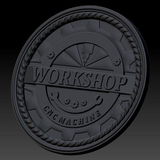 🎨 work shop cnc machine sign・ STL File for 3D printing and CNC ...