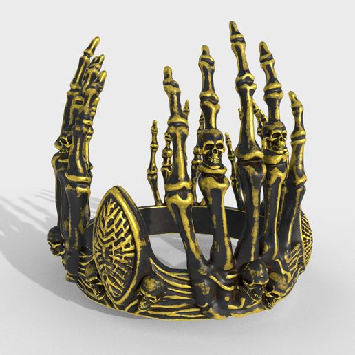 😈 Devil crown 2・ STL File for 3D printing・Cults