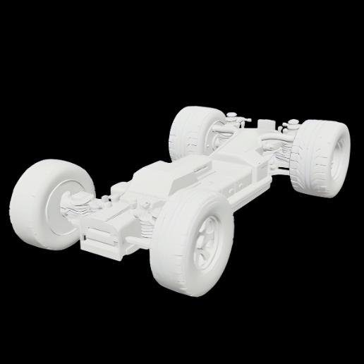 🚗 Pro Mod Drag Fahrwerk・ STL Datei für 3D-Druck・Cults