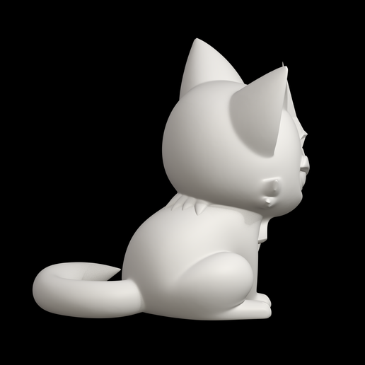 😡 Angry Fox Cub Fantasy Chibi Style Figure・ 3D File for 3D printing・Cults