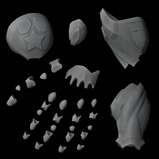 🫡 Winter Soldier - Arm - Marvel Rivals - Cosplay・ 3D File for 3D ...