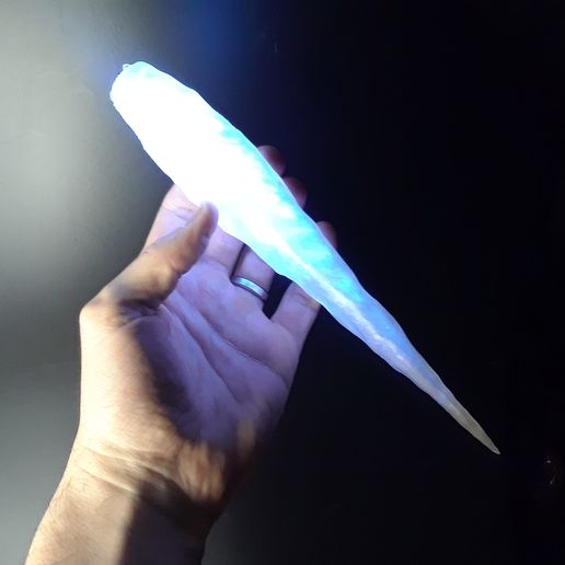 🧊 Icicle prop, Ice Costume Weapon,Hanging Icecicle Cosplay Accessory ...