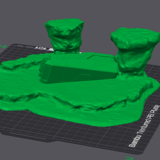😇 Crashed Pelican Transport Terrain Set・Free STL File for 3D printing・Cults