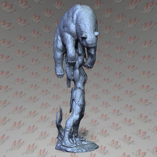 👽 FERAL PREDATOR・ 3D File for 3D printing・Cults