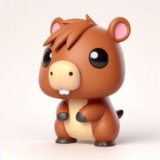 Free STL file Capivara/Capybara Cartoon 🐉 ・Model to download and 3D ...