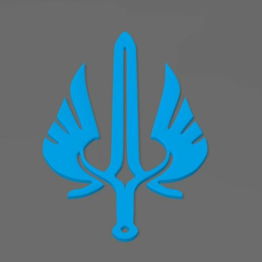 Fichier STL League of Legends - Emblème de Demacia 🎲 ・Objet pour imprimante 3D à télécharger・Cults