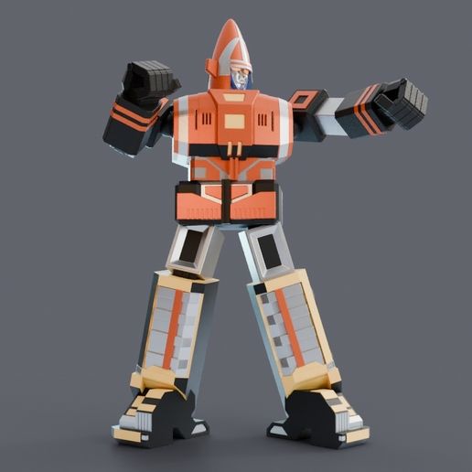 Archivo STL Super Sentai Goggle V Robo Statue Fan Art 🎨 ・Objeto ...