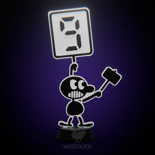 ⌚ Mr Game and Watch・Free STL File for 3D printing・Cults