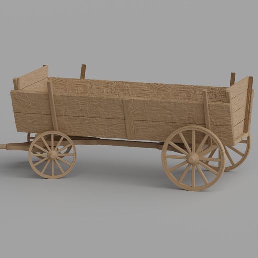 👴 Old european wagon 1:35・ STL File for ・Cults