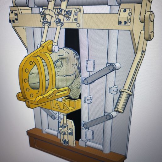 🦖 Jurassic Park Velociraptor Muzzle Cage・ STL File for 3D printing・Cults