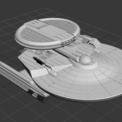 ♊ Gemini Class HvyCruiser・ STL File for 3D printing・Cults