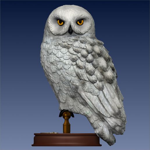 🦉 Hedwig・ STL File for 3D printing・Cults