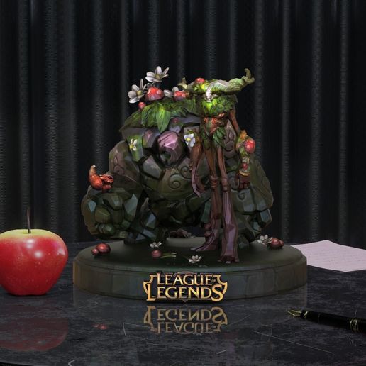 🎨 Ivern - LEAGUE OF LEGENDS・ 3D File for 3D printing・Cults