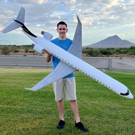 🛩️ TROY'S 3D PRINTED RC CRJ-900/CRJ-700 AIRLINER・ 3D File for 3D ...
