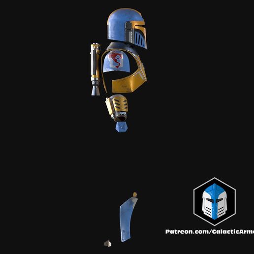 Aran Tal Mandalorian Cosplay Armor - 3D Print Files・ 3D File for 3D ...